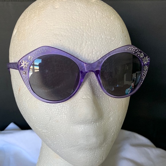 Disney | Accessories | Disney Purple Elsa Frozen Girls Sunglasses ...